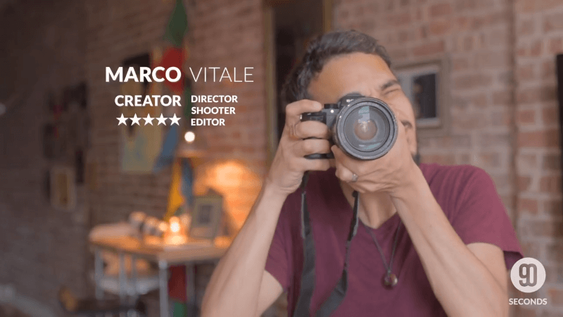 90 Seconds creator spotlight: Marco Vitale - 90 Seconds
